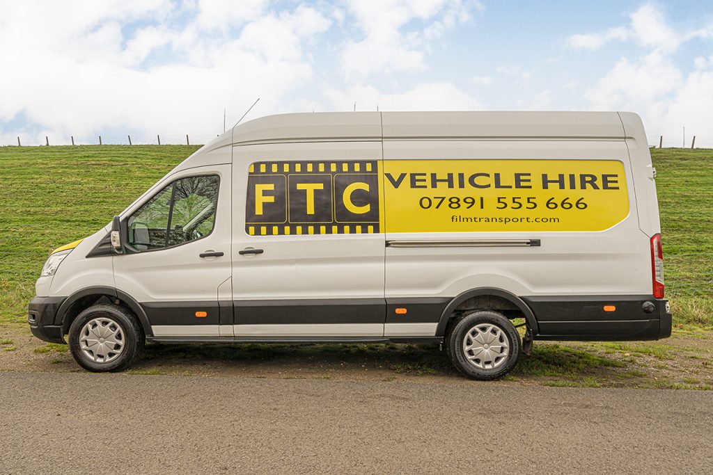 Extra Large Panel Vans - Film Transport